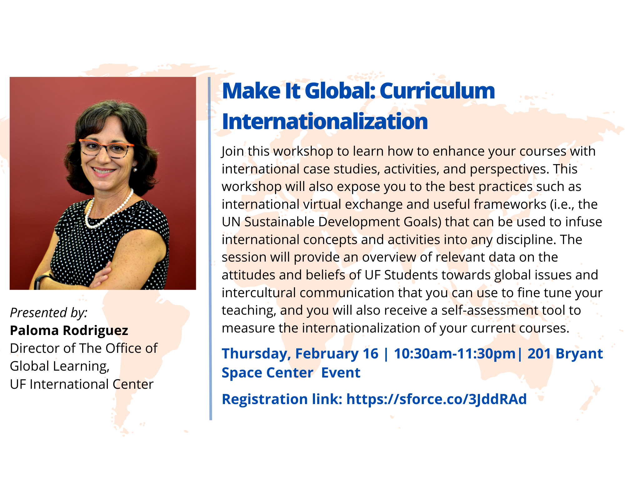 Make It Global: Curriculum Internationalization | International Center University of Florida